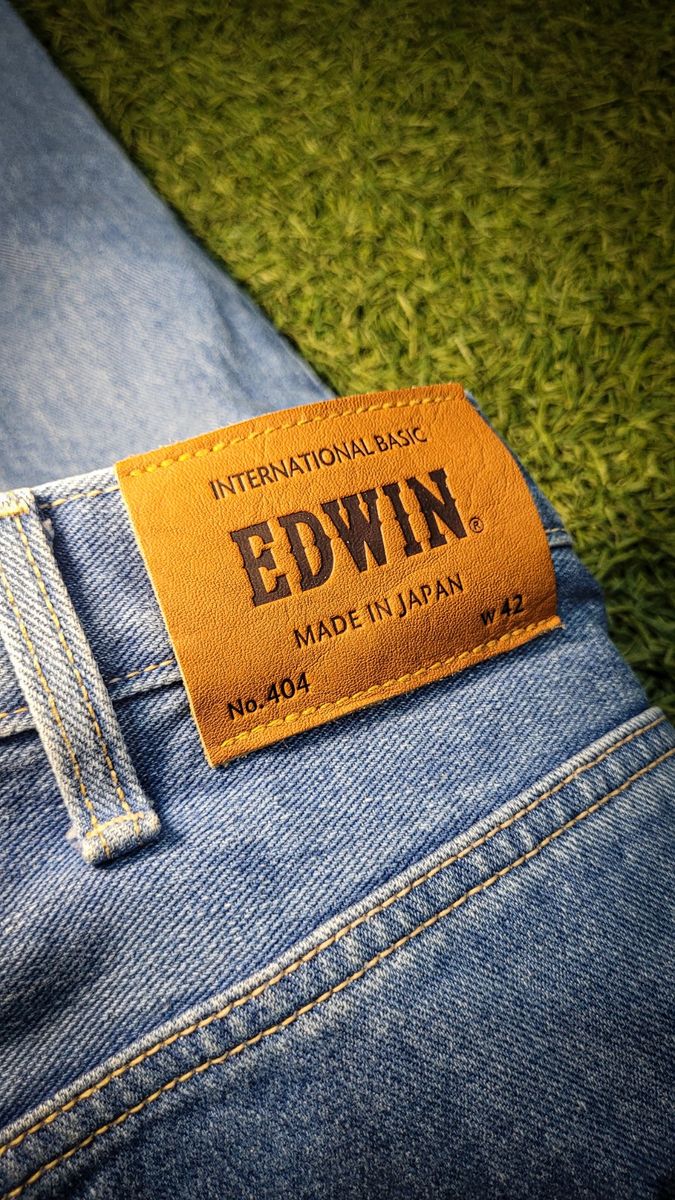 Calça Jeans Edwin 404 W42 Tam 52 Masculino Usado Original Achado Made ...