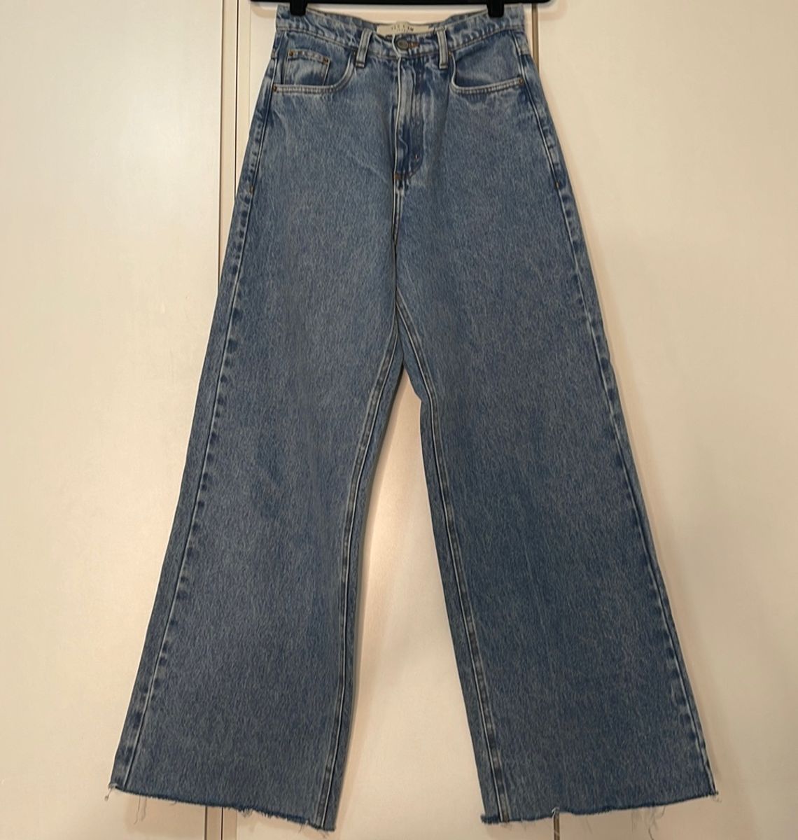 Calça Jeans Wide Leg Liz Azul Médio | Calça Feminina Yes I Am Jeans ...