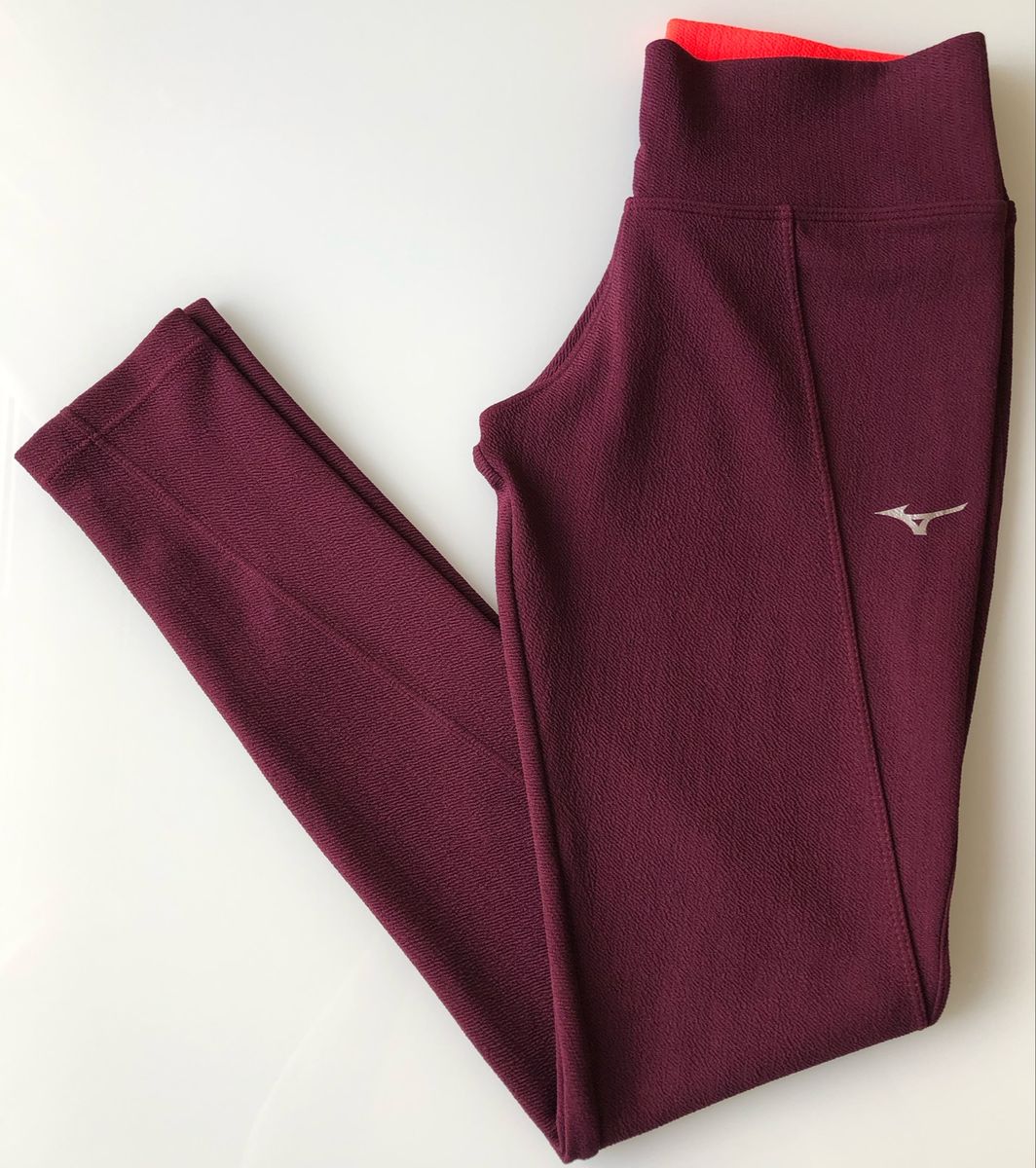 Calça Legging Longa Exclusiva Mizuno | Calça Feminina Nunca Usado ...