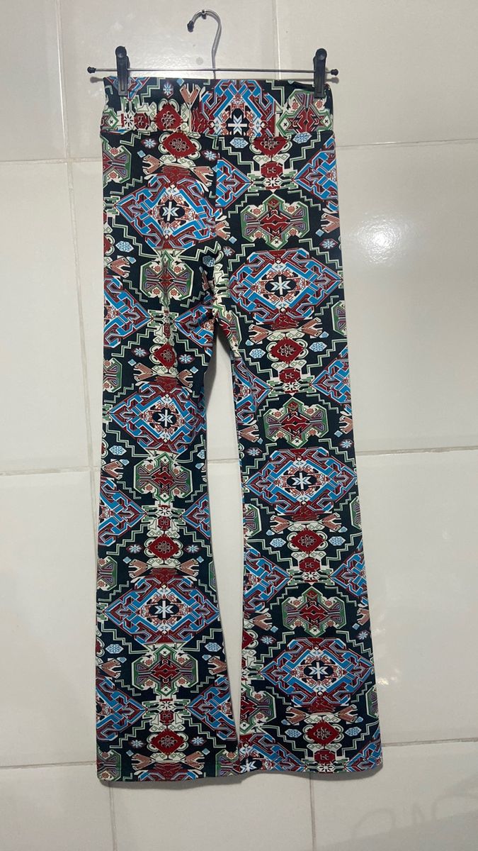 Calça Legging Flare | Calça Feminina Bela Una Usado 82781216 | enjoei