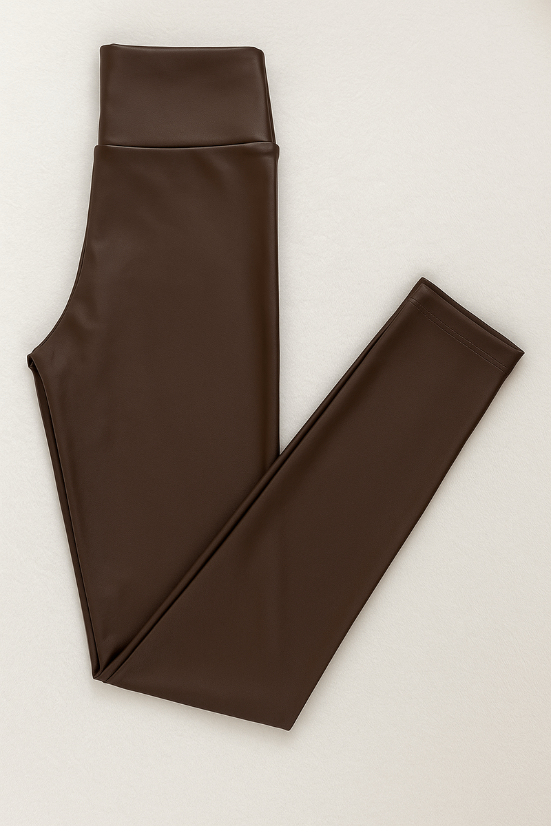 Calça Marrom Antitérmica Calzedonia | Calça Feminina Calzedonia Usado ...