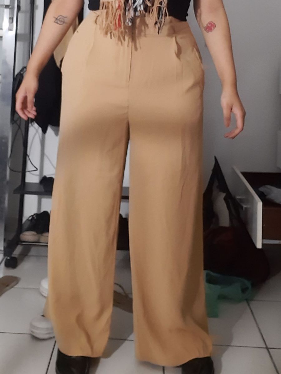 Calça Pantalona Alfaiataria | Calça Feminina Renner Usado 73745926 | enjoei