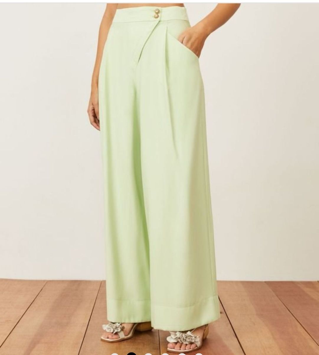 Calça Pantalona Atelier Renner | Calça Feminina Atelier Renner Usado ...