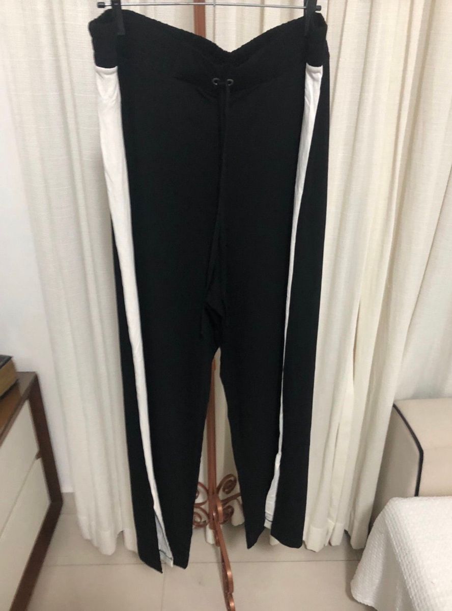 Calça Pantalona Listra Na Lateral Renner | Calça Feminina Renner Nunca ...