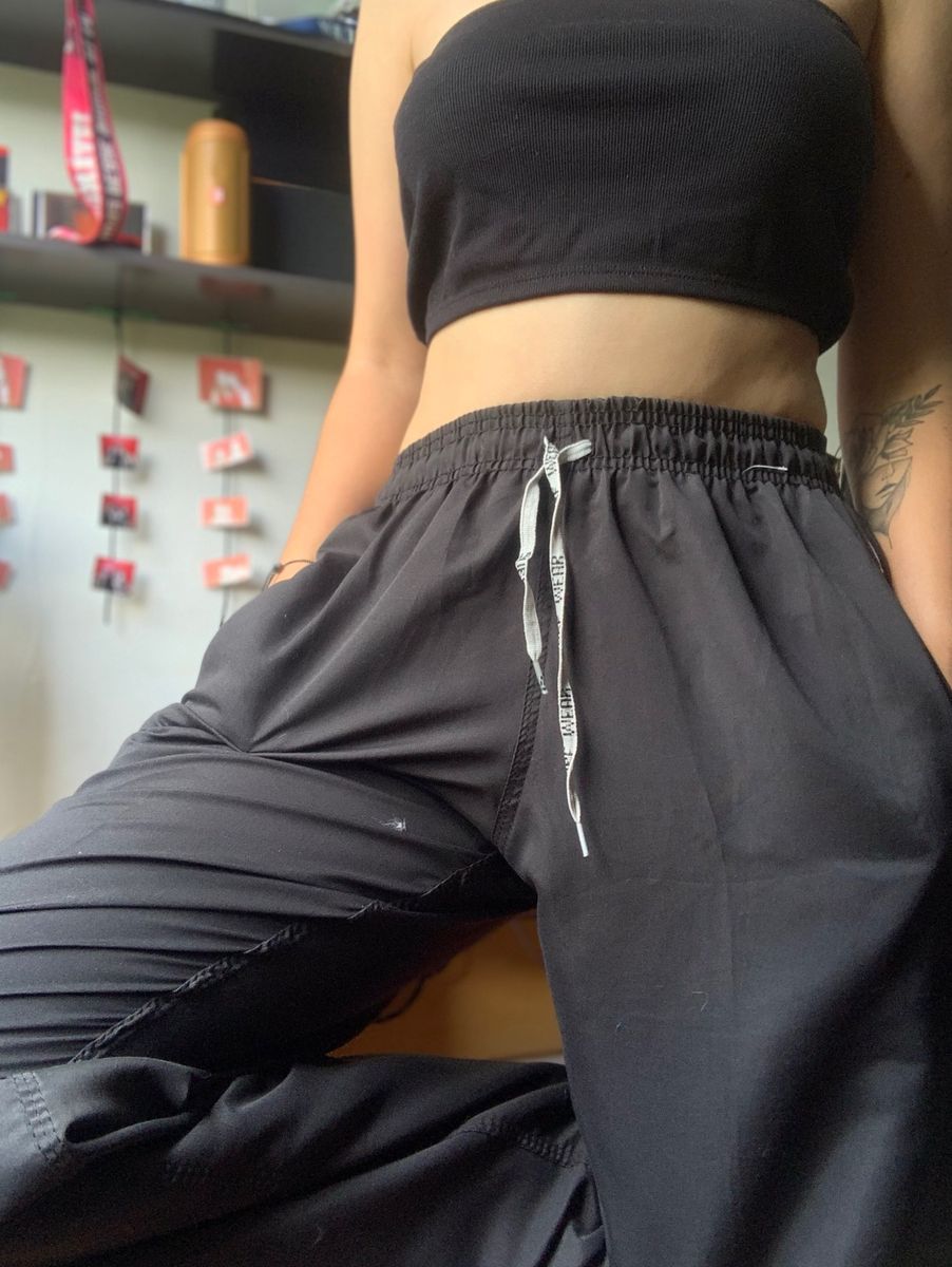 Calça Preta de Tactel | Calça Feminina Nunca Usado 39735389 | enjoei Calça Preta de Tactel | Calça Feminina Nunca Usado 39735389 | enjoei
