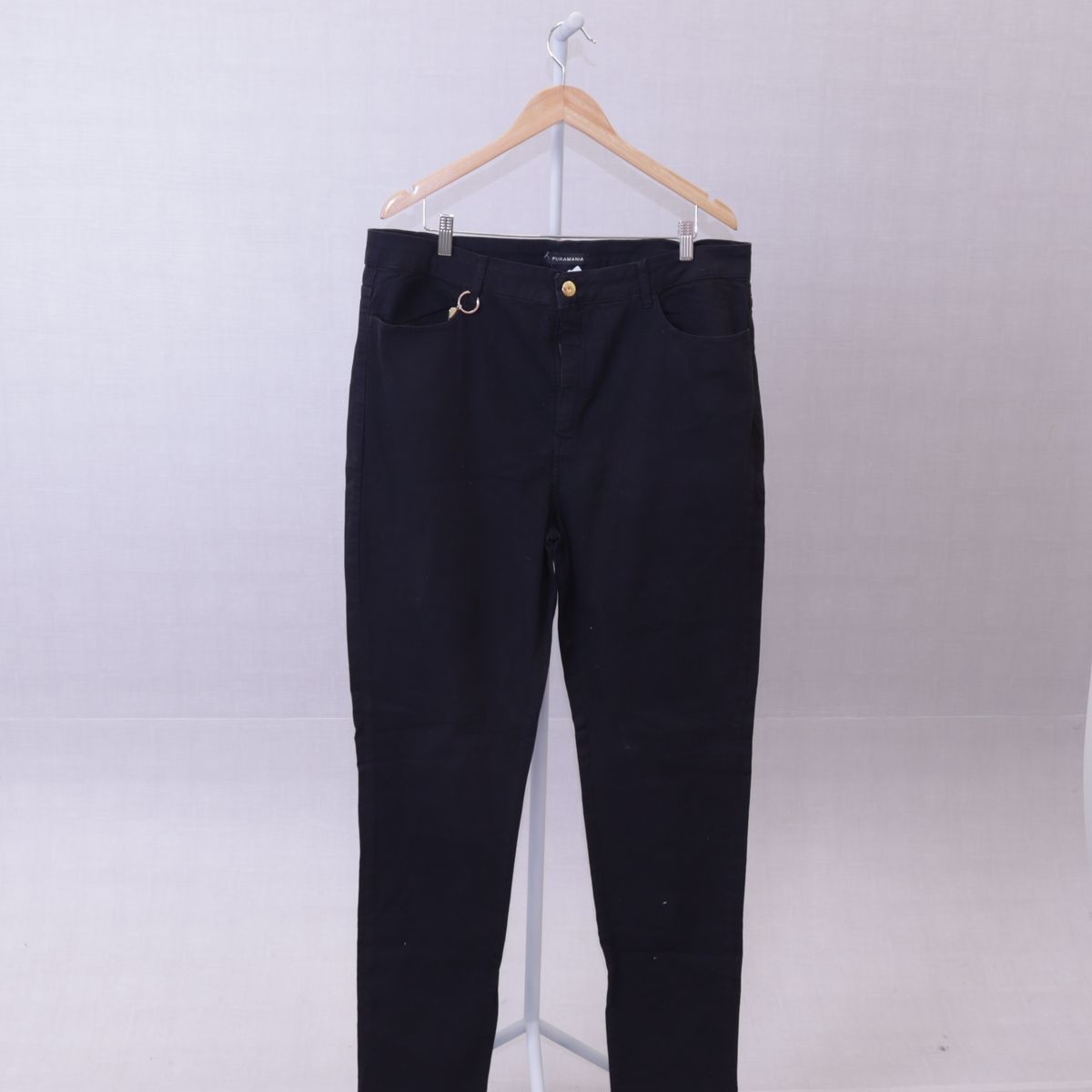 Calça Preta Puramania | Calça Feminina Puramania Nunca Usado 85140933 ...