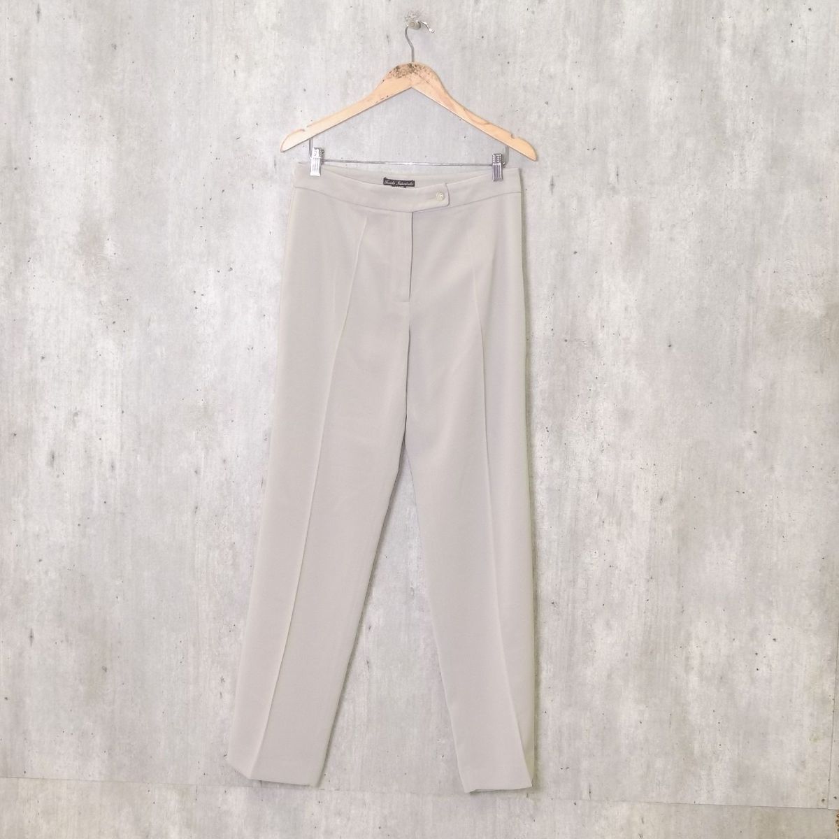 Calça Social Bege Alice Tapajos | Calça Feminina Alice Tapajos Usado ...