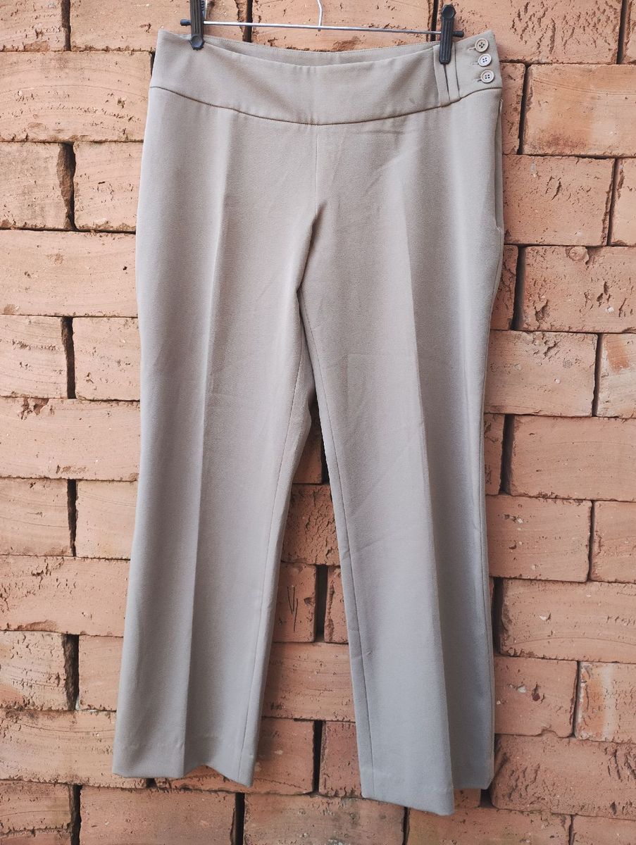 Calça Social Bege | Calça Feminina Nitro Usado 94276457 | enjoei