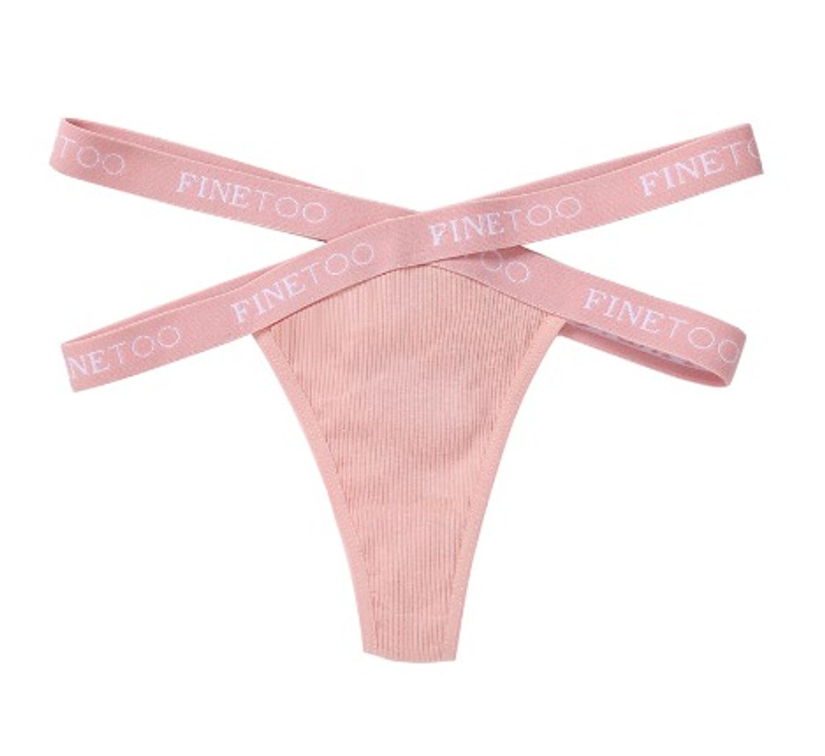 Calcinha Fio Dental Strap Rosa | Lingerie Feminina Finetoo Nunca Usado ...