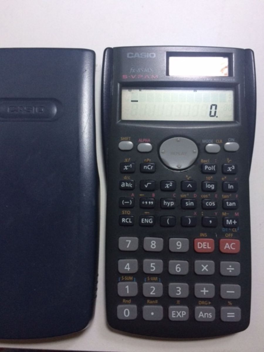 Calculadora Científica Casio Fx 85ms | Item Info & Eletro Casio Usado ...