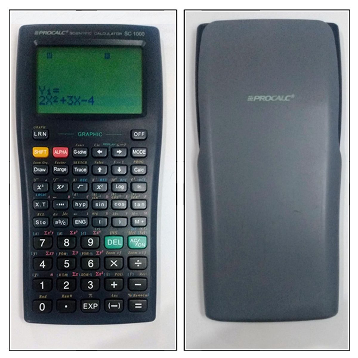 Calculadora Científica Gráfica Procalc Sc1000 | Item Info & Eletro ...