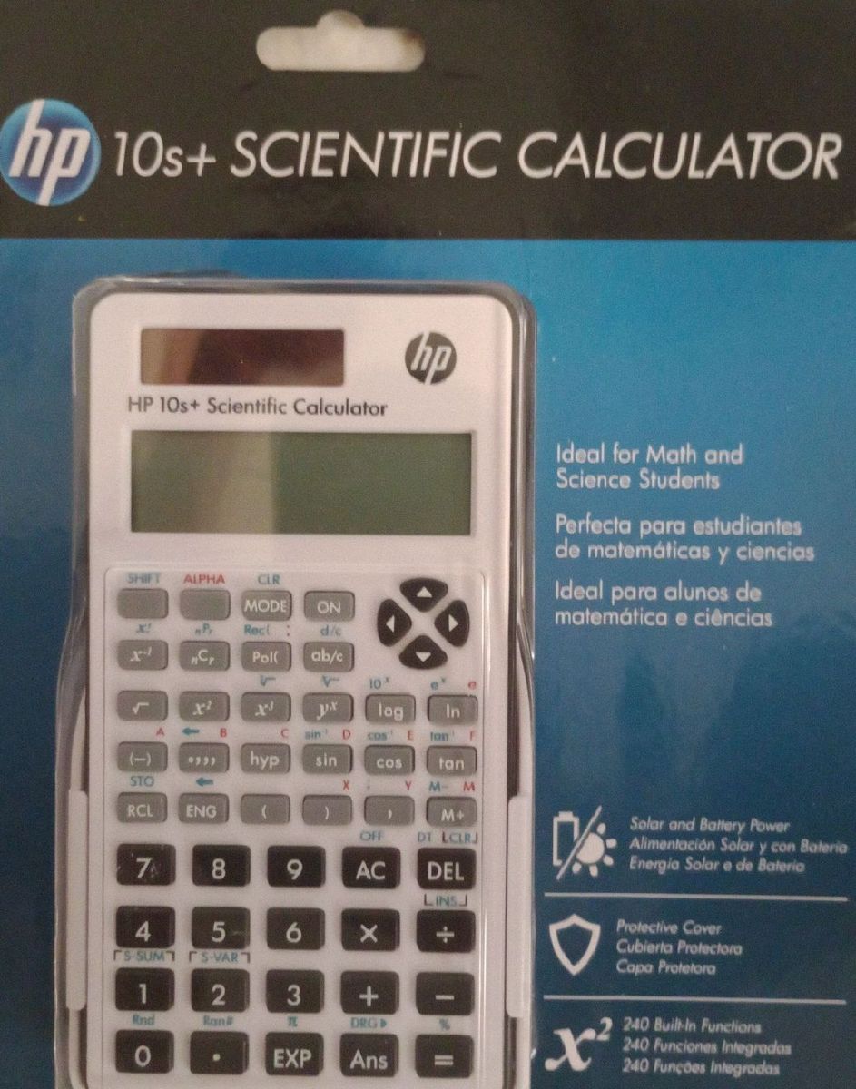 Calculadora Científica Hp 10s Nova. | Item Info & Eletro Hp Nunca Usado ...