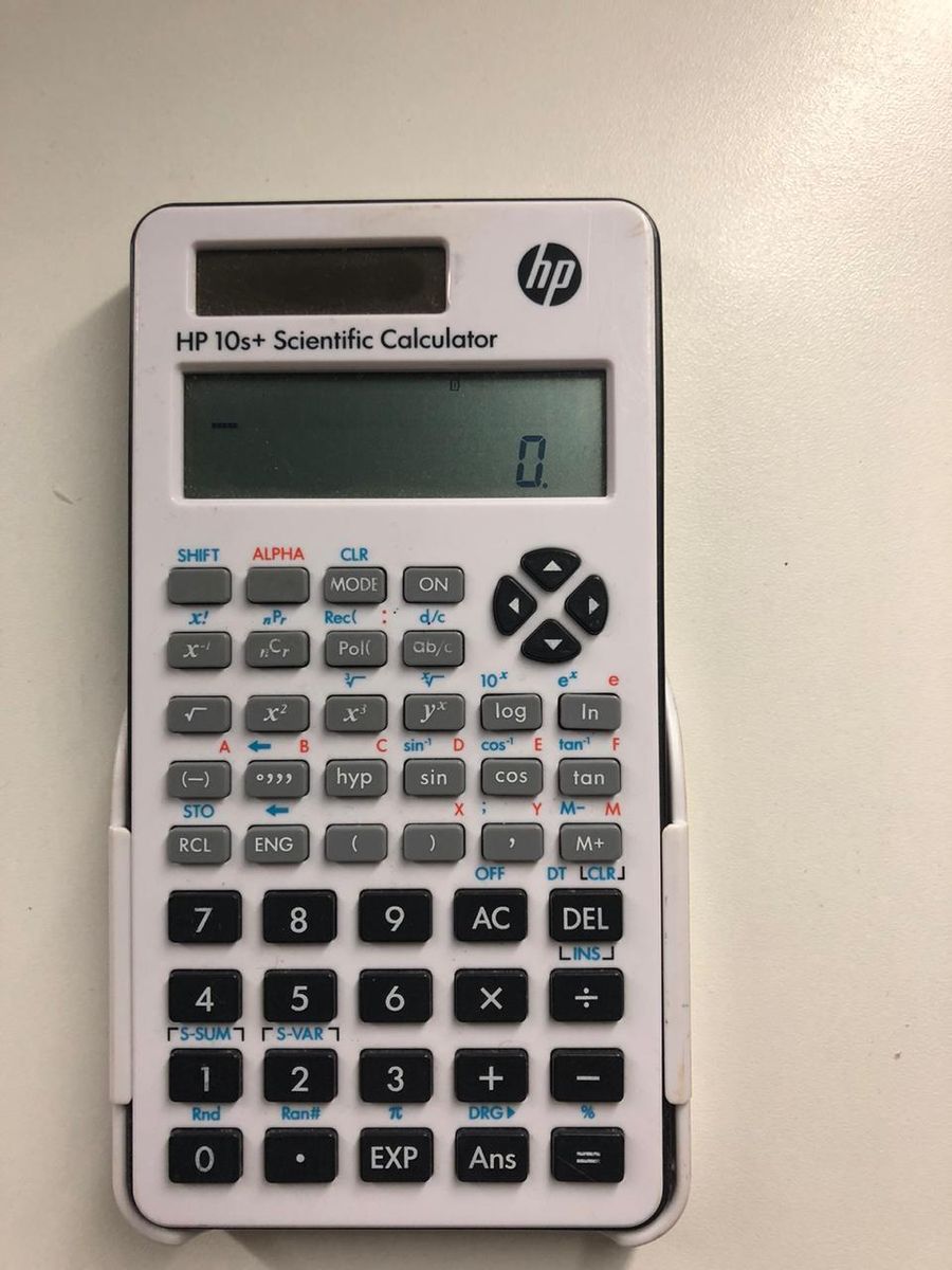 Calculadora Científica Hp 10s + | Item de Papelaria Hp Usado 49262809 ...