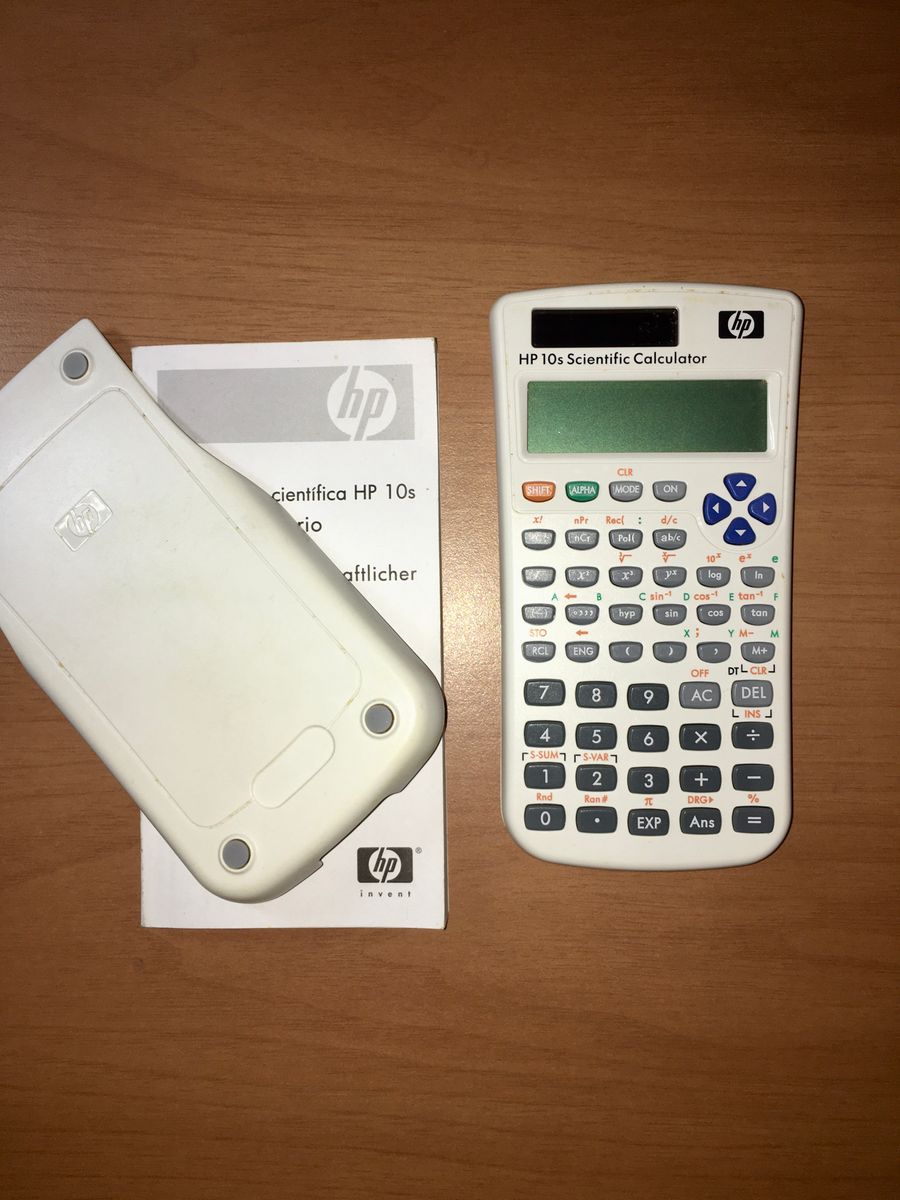 Calculadora Científica Hp 10s | Item de Papelaria Hp Usado 70331715 ...