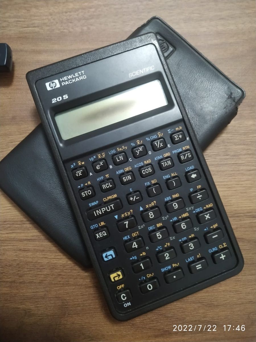 Calculadora Científica Hp 20s | Item Info & Eletro Hp Usado 74048797 ...