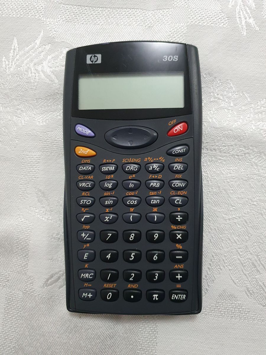 Calculadora Científica Hp 30s | Item Info & Eletro Hp Usado 71126607 ...
