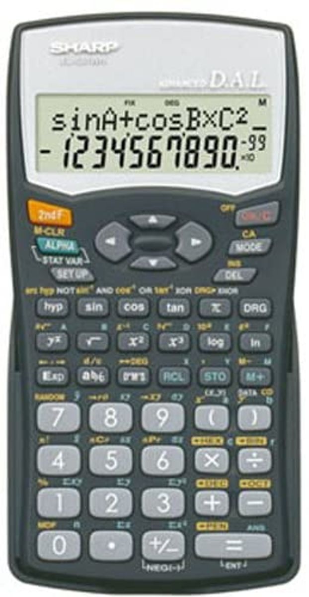 Calculadora Cientifica Sharp El-531w | Item Info & Eletro Sharp Usado ...