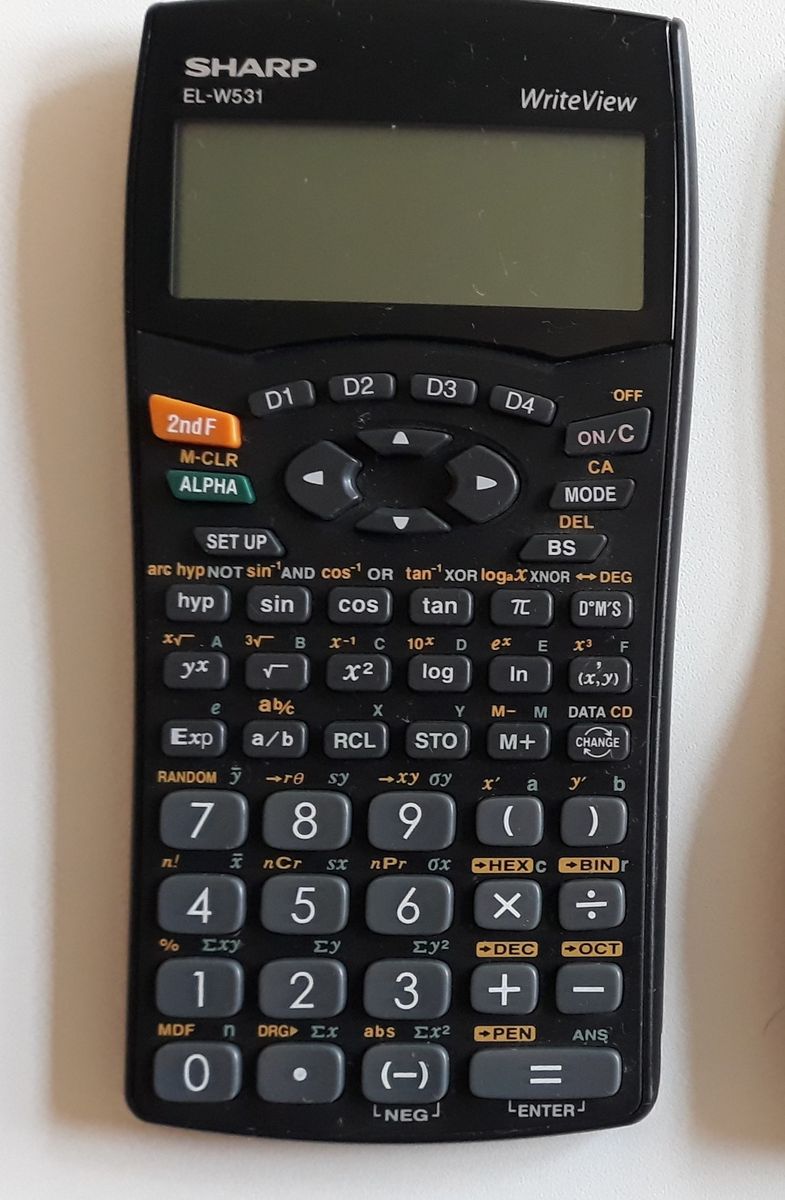 Calculadora Científica Sharp - Writeview | Item Info & Eletro Sharp ...