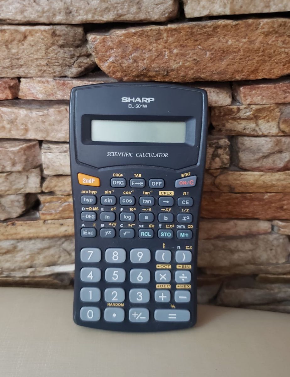 Calculadora Cientifica Sharp | Item Info & Eletro Sharp Usado 65578384 ...