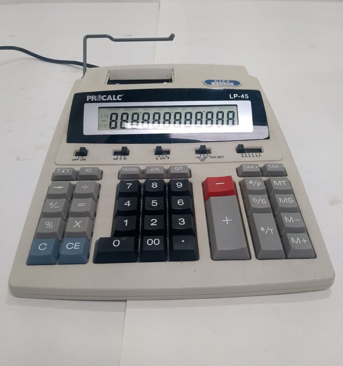 Calculadora de Mesa Procalc (leia Descrição) | Mesa Procalc Usado ...