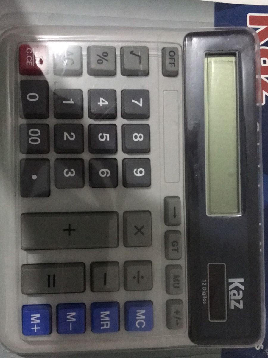 Calculadora de Números Grandes | Item de Papelaria Kaz Nunca Usado ...