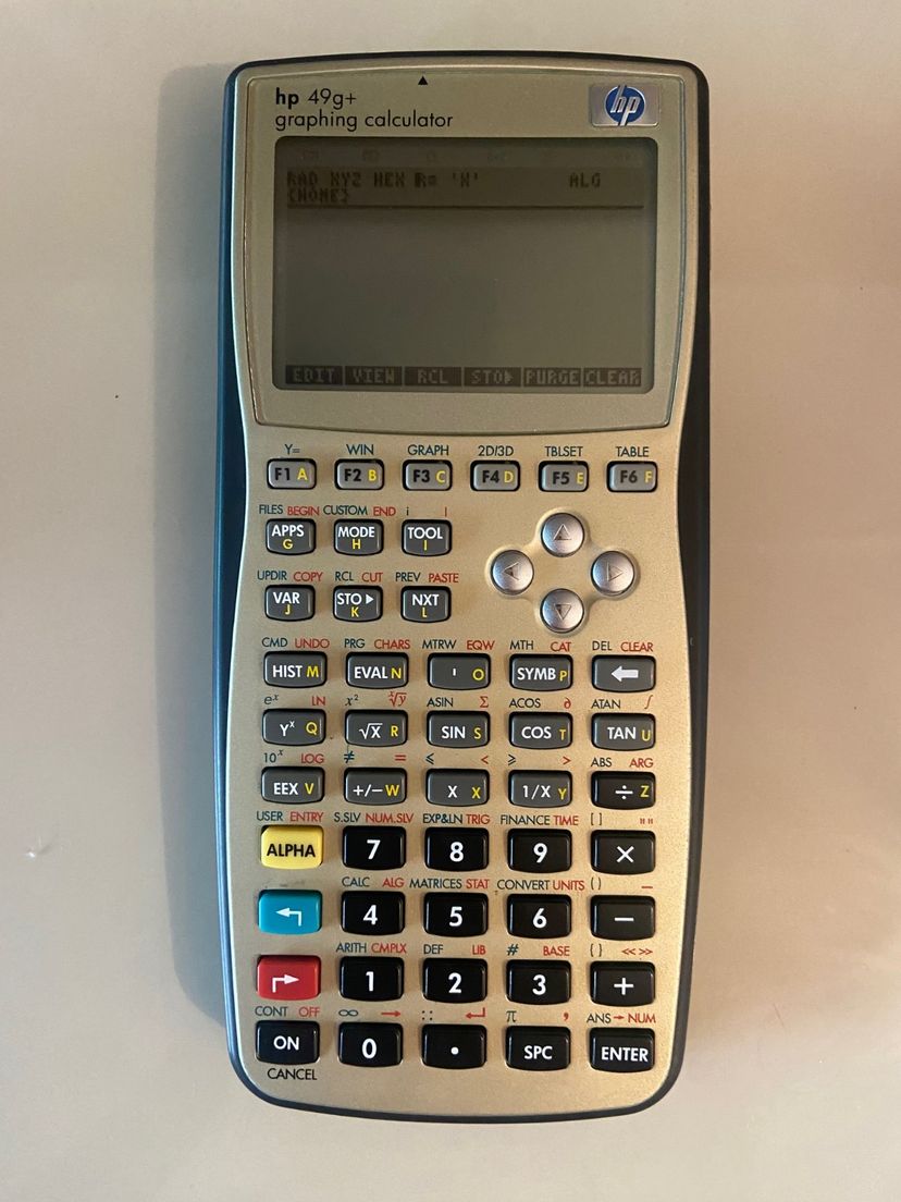 Calculadora Gráfica Hp 49g+ - Usada | Item Info & Eletro Hp Usado ...