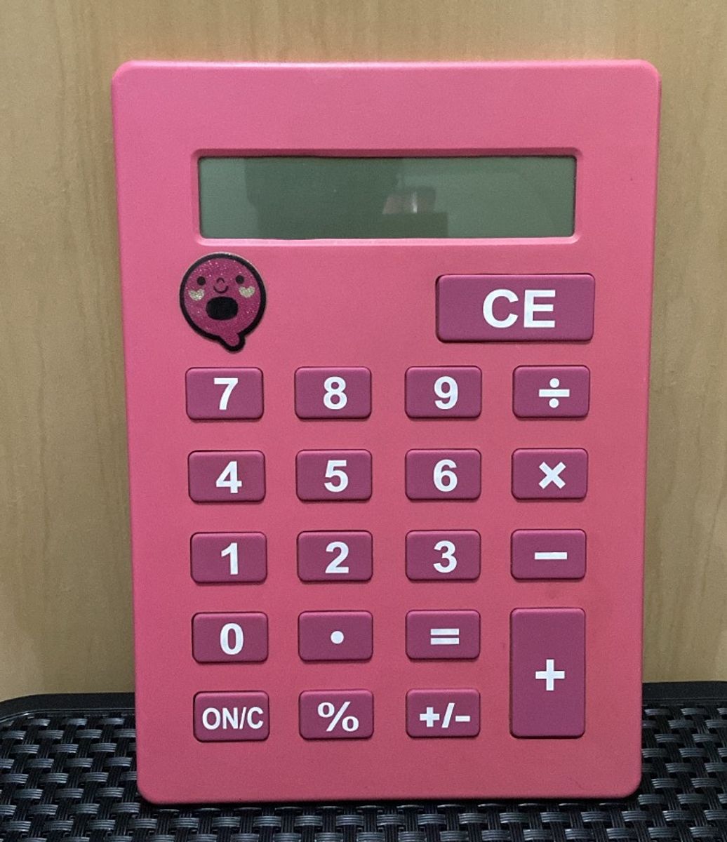 Calculadora Grande Pink | Item Info & Eletro Benko Usado 80315990 | enjoei