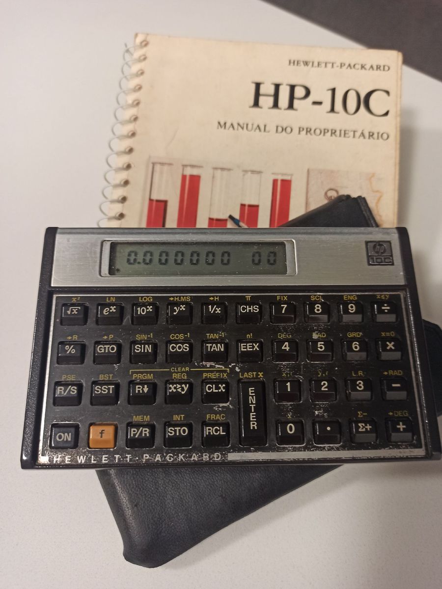 Calculadora Hp 10c - Relíquia | Item de Papelaria Hp Usado 56424400 ...