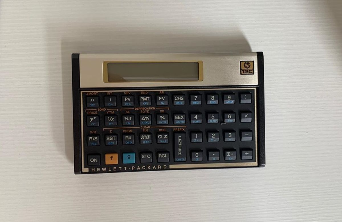 Calculadora Hp 12c Original | Item Info & Eletro Hp Usado 48076916 | enjoei