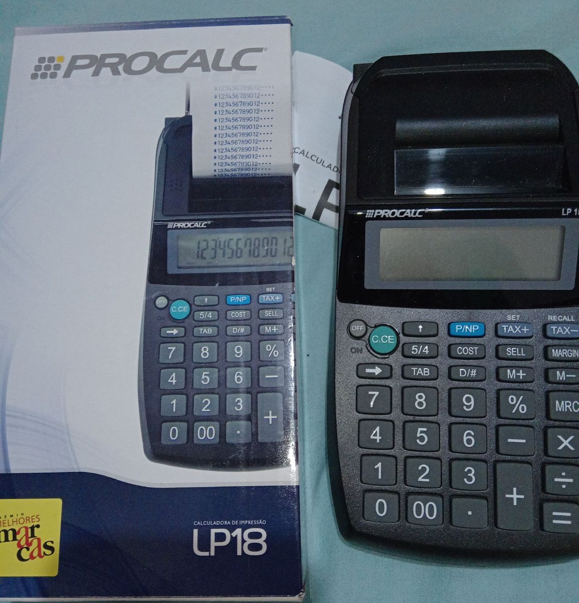 Calculadora Procalc Lp18 Nova | Item Info & Eletro Procalc Nunca Usado ...