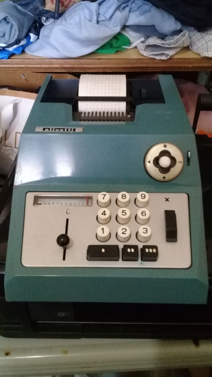 Calculadora Reliquia Olivetti | Produto Vintage e Retro Olivetti Usado ...