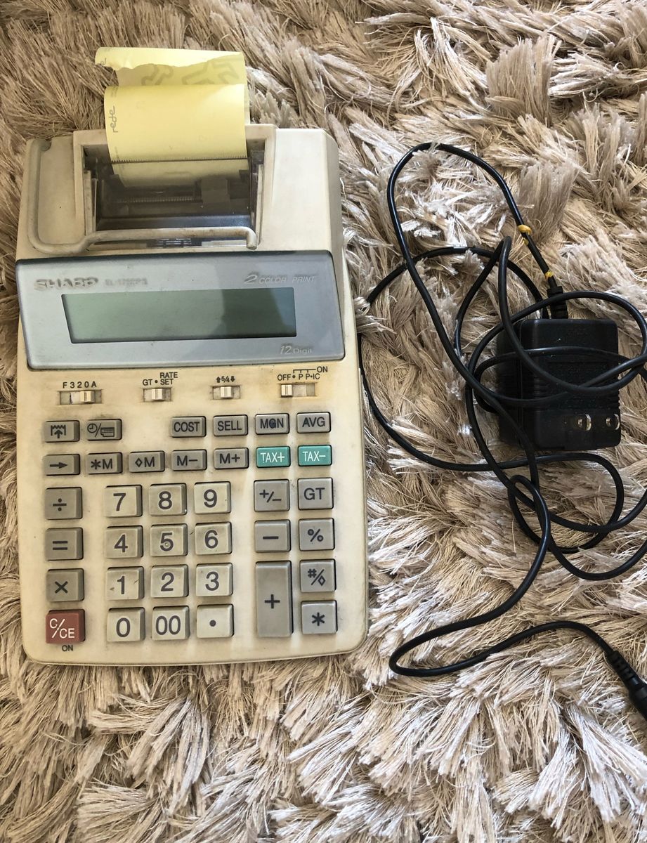 Calculadora Sharp El-1750piii 2 Color Print | Item Info & Eletro Sharp ...