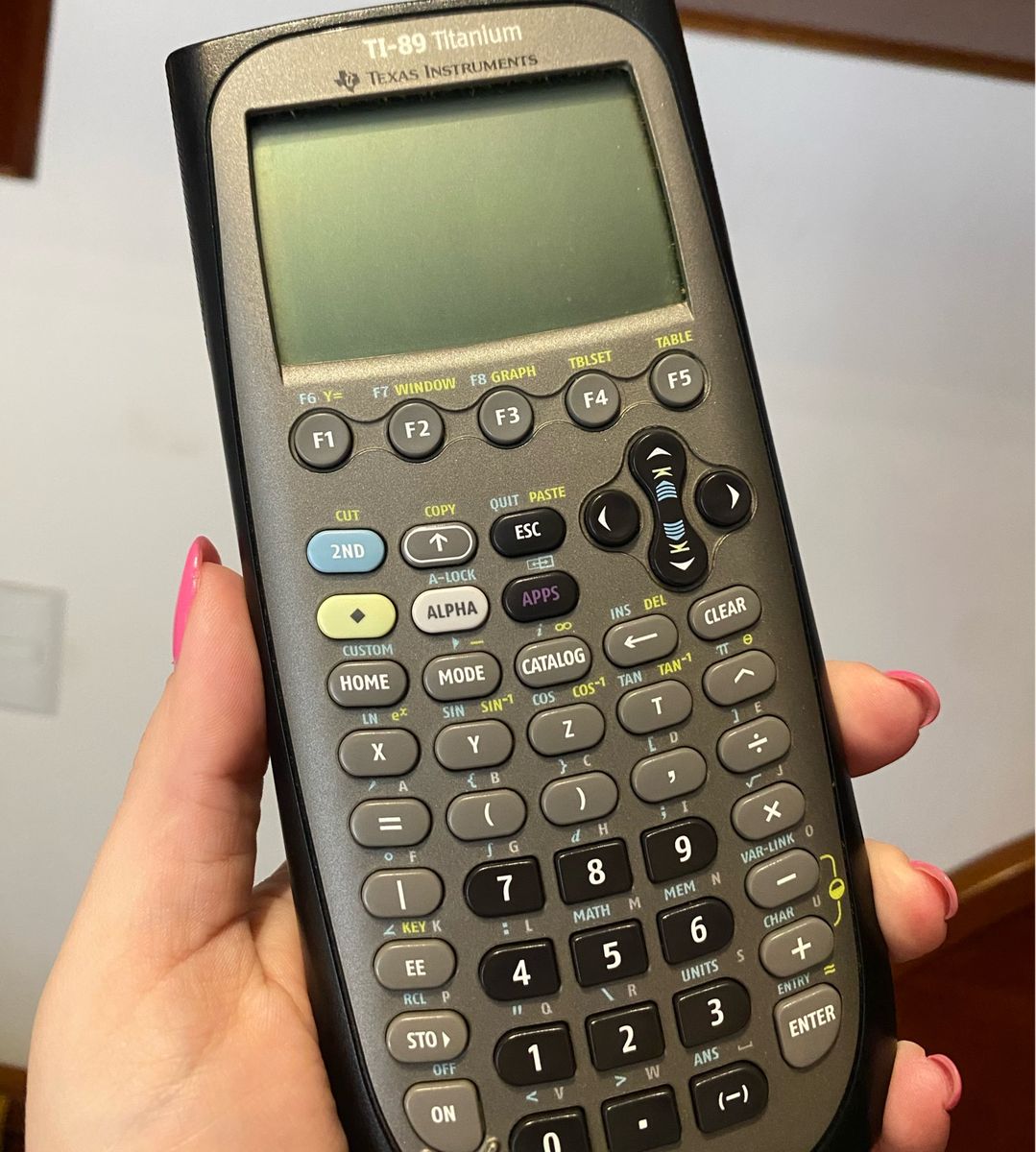 Calculadora Texas Instruments Ti 89 Titanium - Ler Anúncio | Item Info ...