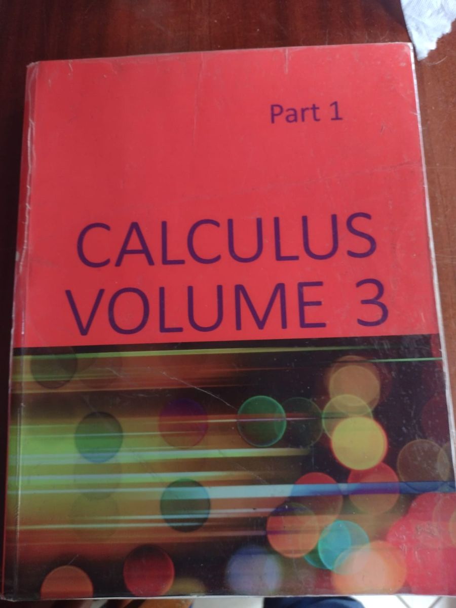 Calculus Volume 3 By Openstax Part 1 | Livro Openstax Usado 132586152 ...