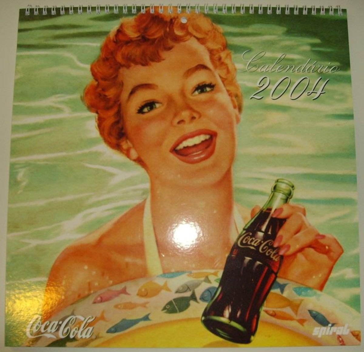 Calendário Coca Cola 2004 Pin-ups Anos 50 Vintage Retrô | Livro Coca ...