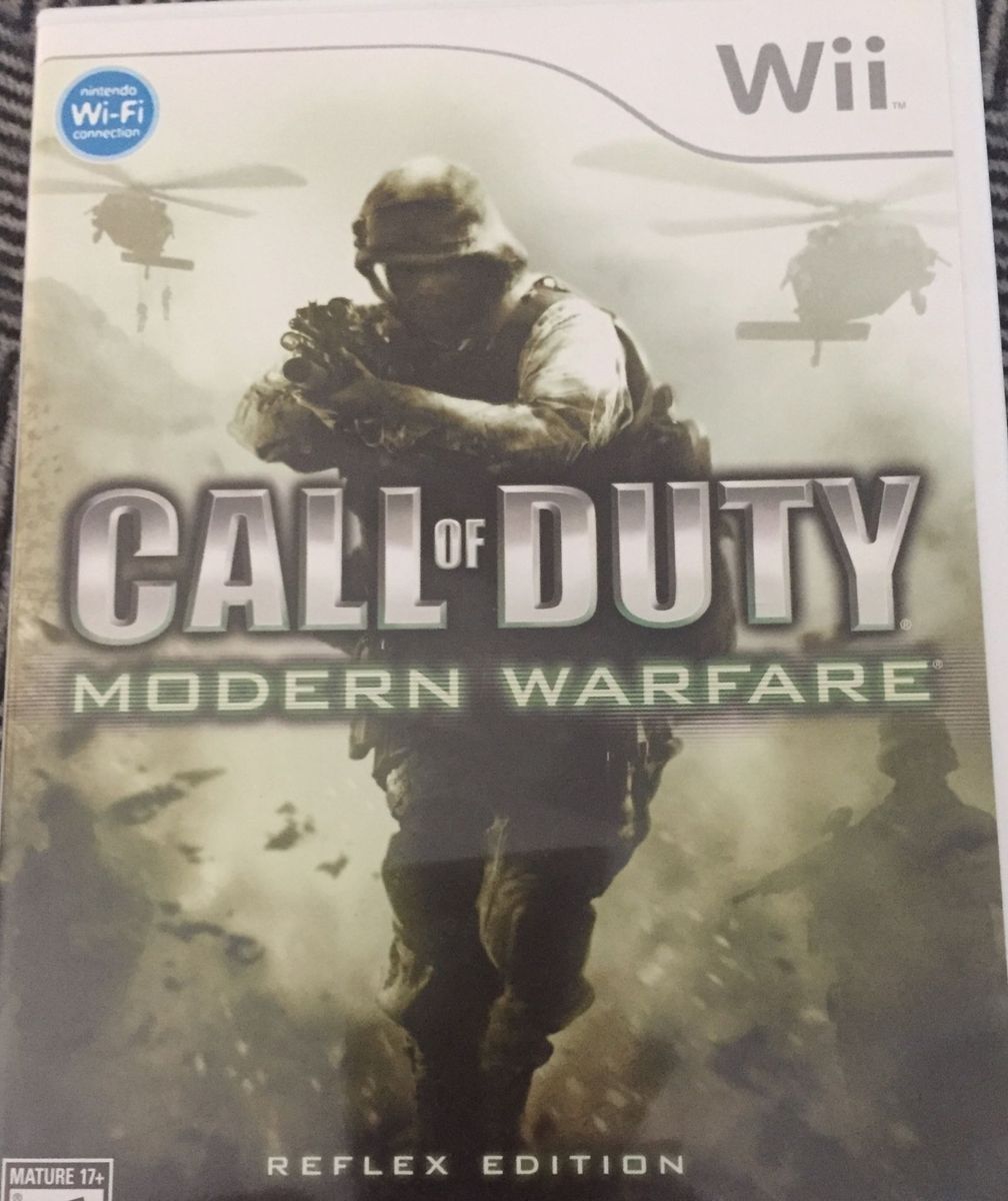 Call Of Duty - Modern Warfare -wii | Jogo de Videogame Wii Usado ...