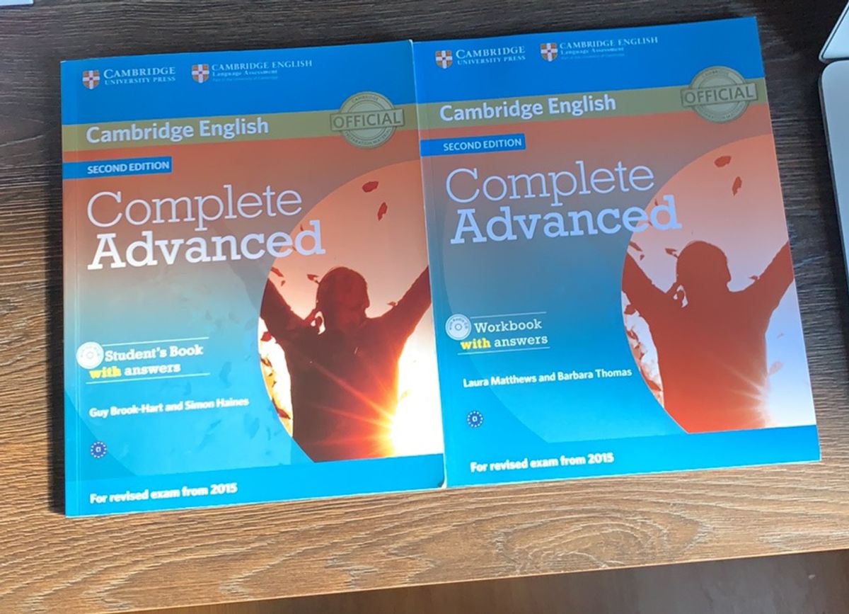 Cambridge Complete Advanced Student Book + Workbook + Test With Answers ...