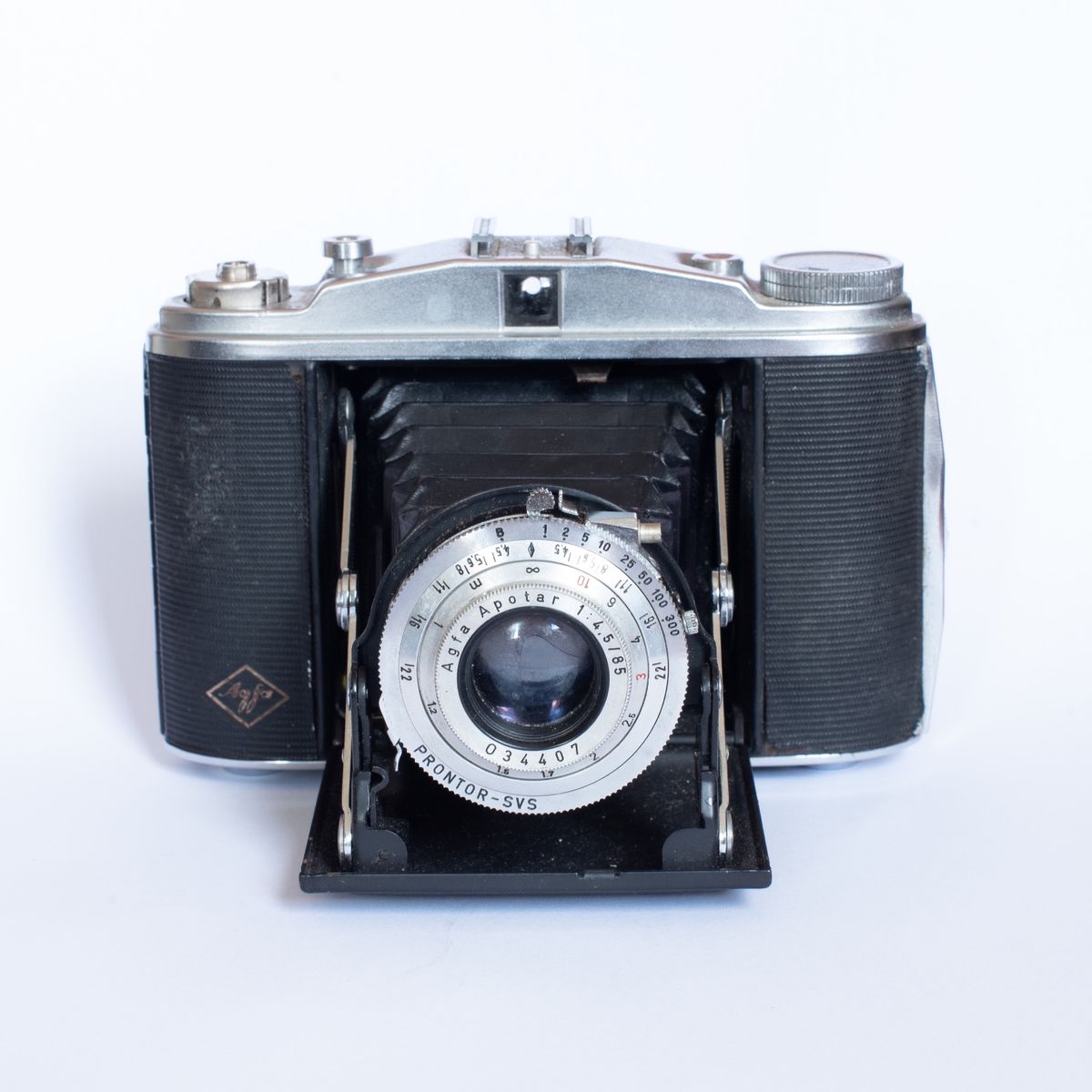 Câmera Agfa Alemã Sanfoninha | Máquina Fotográfica Analógica Agfa Usado ...