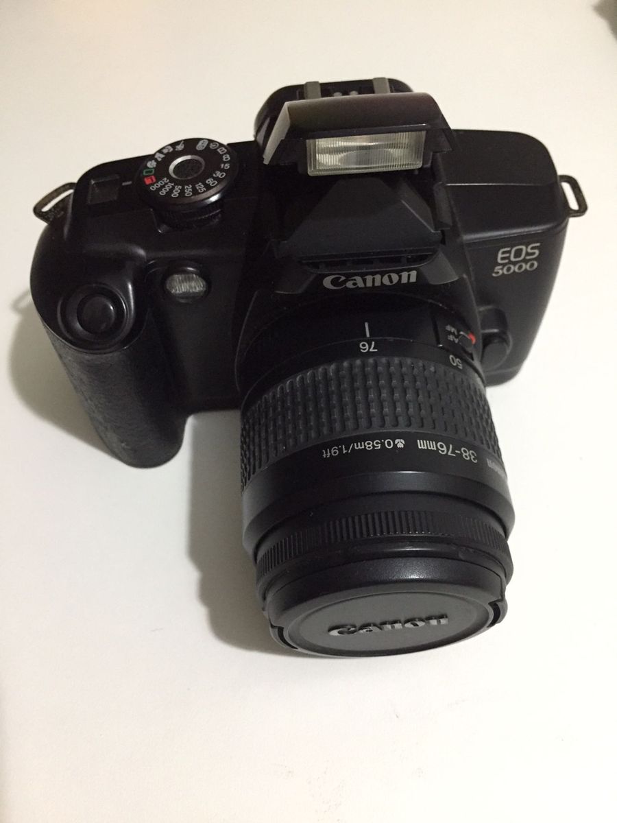 Câmera Analógica Canon Eos 5000 | Máquina Fotográfica Analógica Canon ...