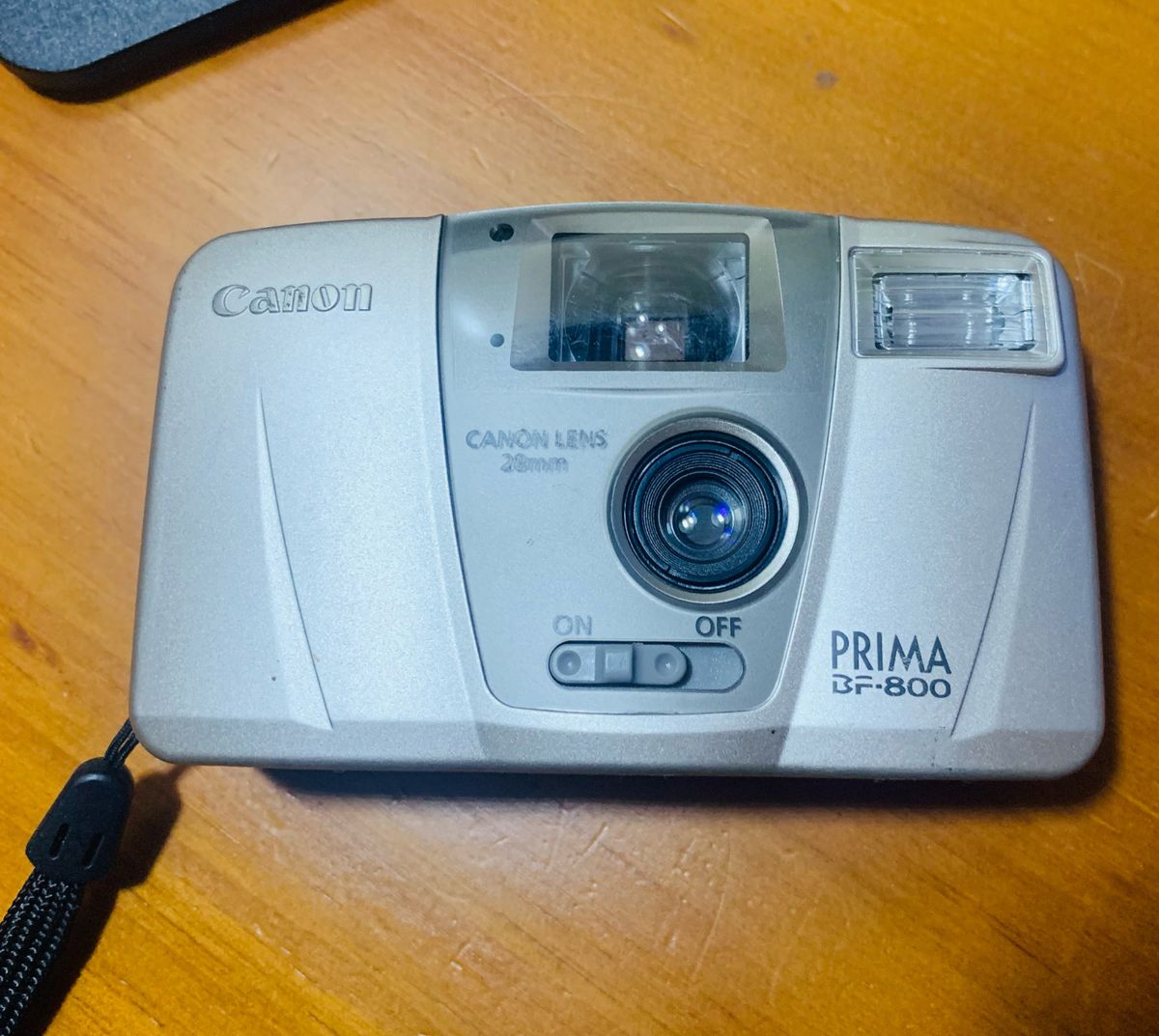 Câmera Analógica Cânon Prima Bf 800 | Máquina Fotográfica Analógica ...