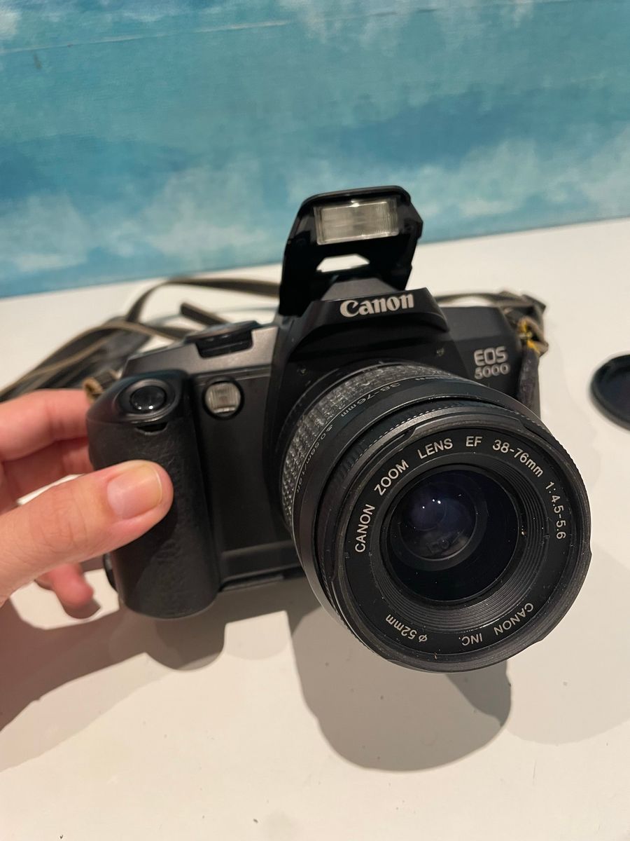 Câmera Analógica Cânon | Máquina Fotográfica Analógica Cânon Usado ...