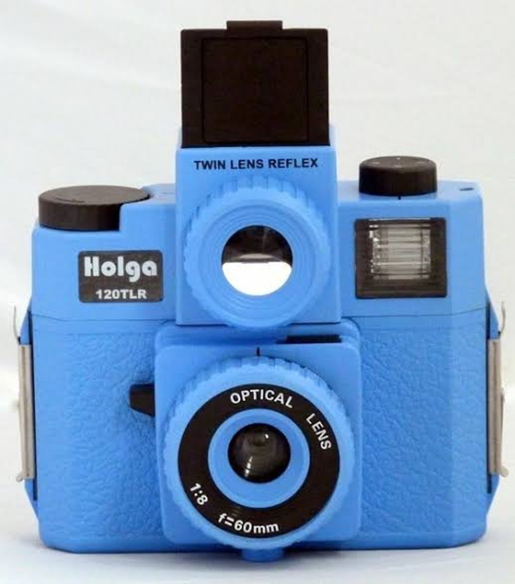 Câmera Análogica Holga 135 Tlr Azul | Lomo Holga Usado 97036852 | enjoei