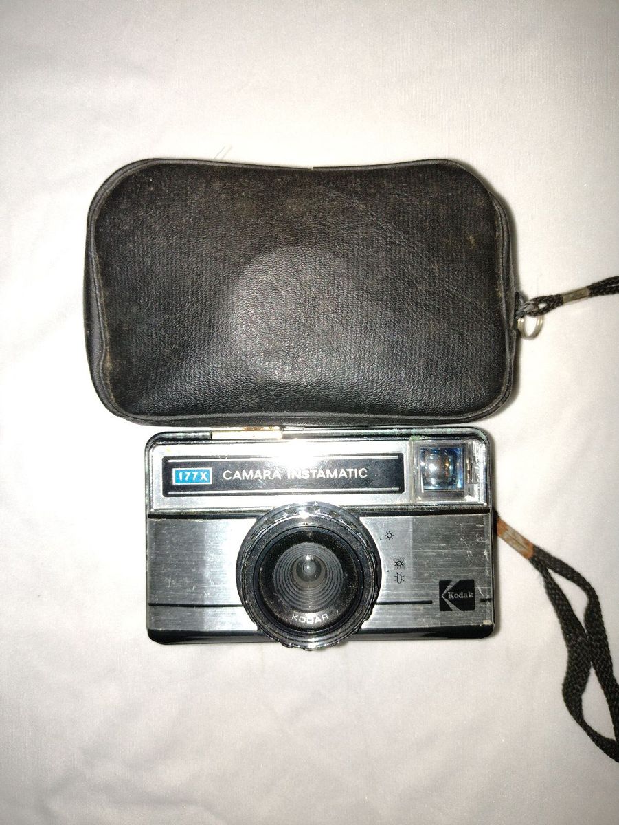 Camera Analógica Kodak Usada Anos 70 | Máquina Fotográfica Analógica ...