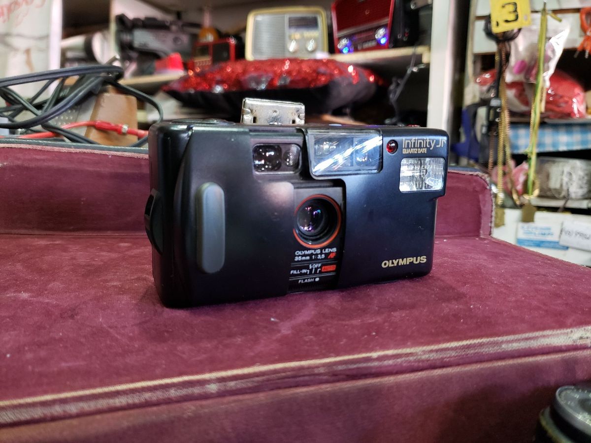 Camera Analógica Olympus Infinity Jr | Máquina Fotográfica Analógica ...