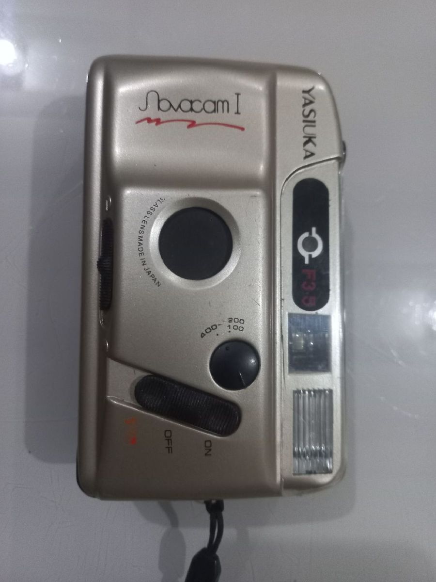 Câmera Analógica Yasiuka Novacam I - 35mm - Automática Fucionando ...