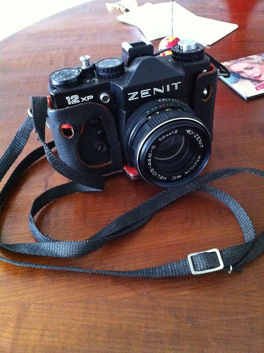 Câmera Analógica Zenit 58 Mm 1:2 | Produto Vintage e Retro Zenit Usado ...