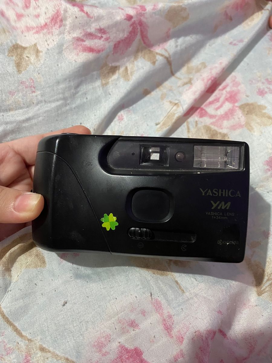 Câmera Analógica com Filme | Máquina Fotográfica Analógica Yashica ...