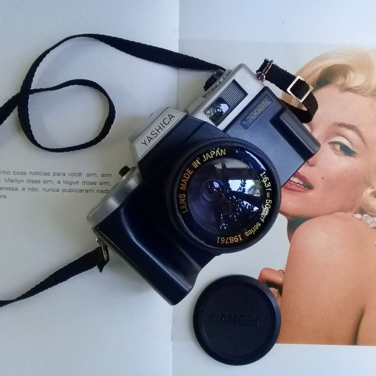 Câmera Antiga Analógica 2000n | Produto Vintage e Retro Yashica Usado ...