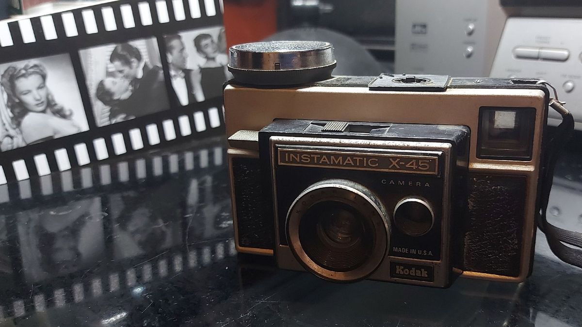Camera Antiga Kodak X-45 Instamatic a Corda Anos 80 | Máquina ...