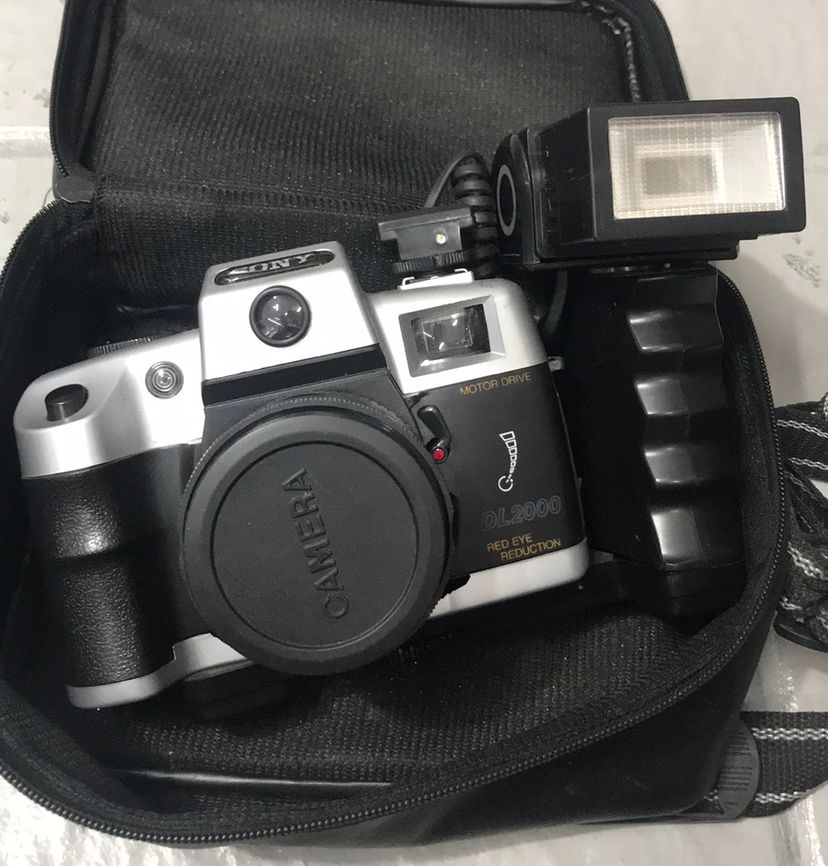 Camera Antiga Sony Dl2000 | Máquina Fotográfica Analógica Sony Usado ...